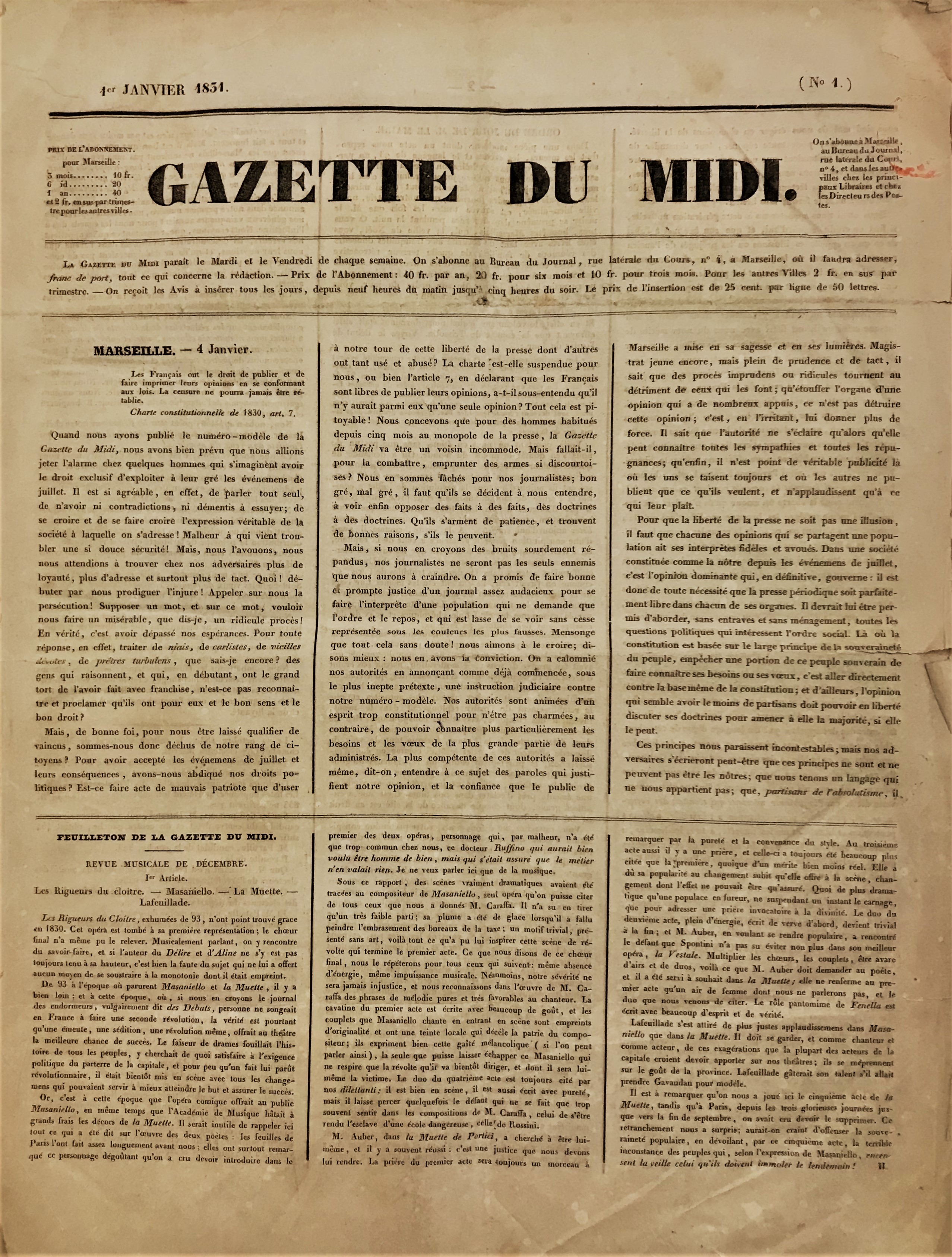 Périodiques - Bibliothèques de Marseille